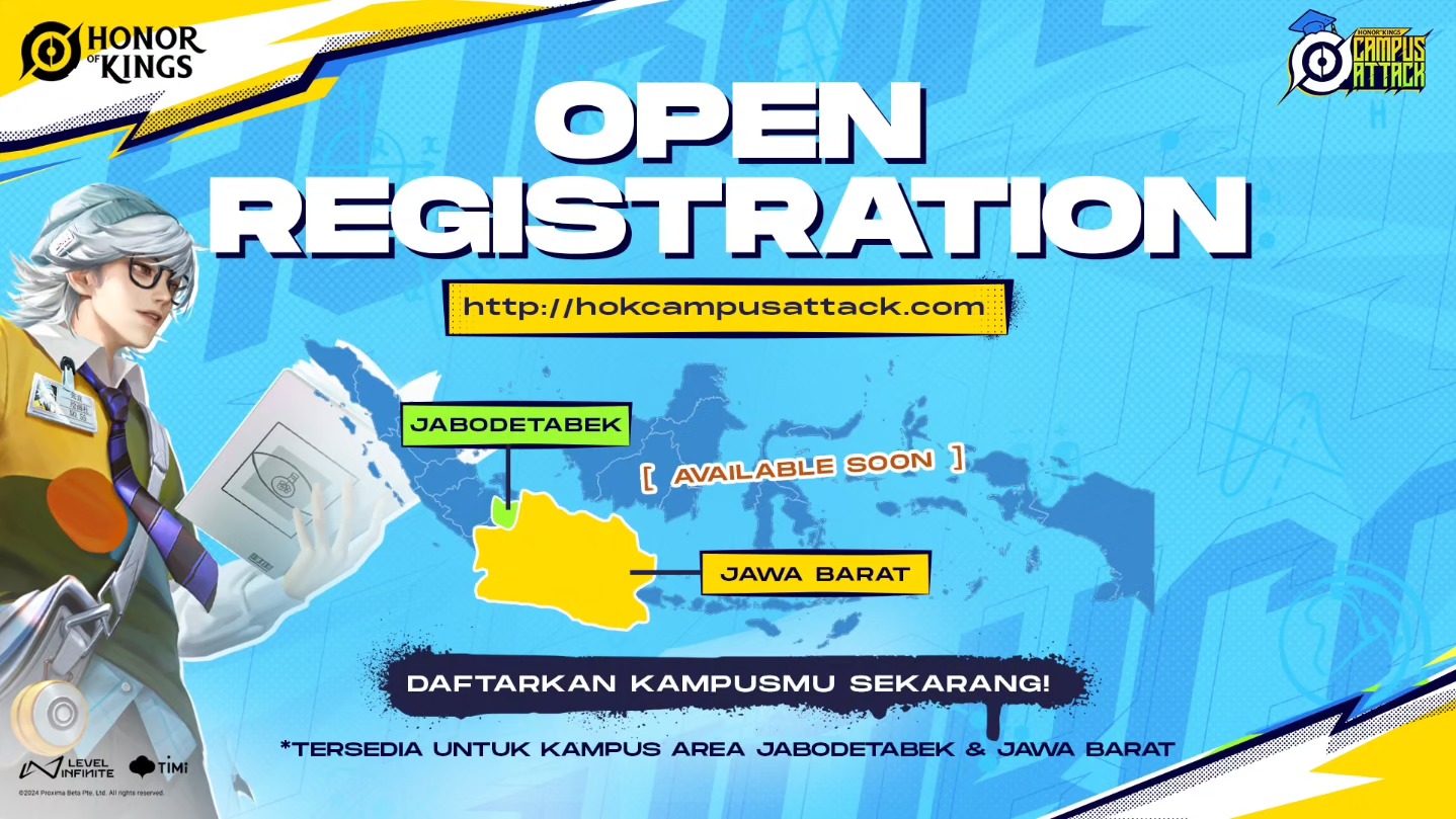 OPEN REGISTRATION HOK Campus Attack Telah Dibuka!