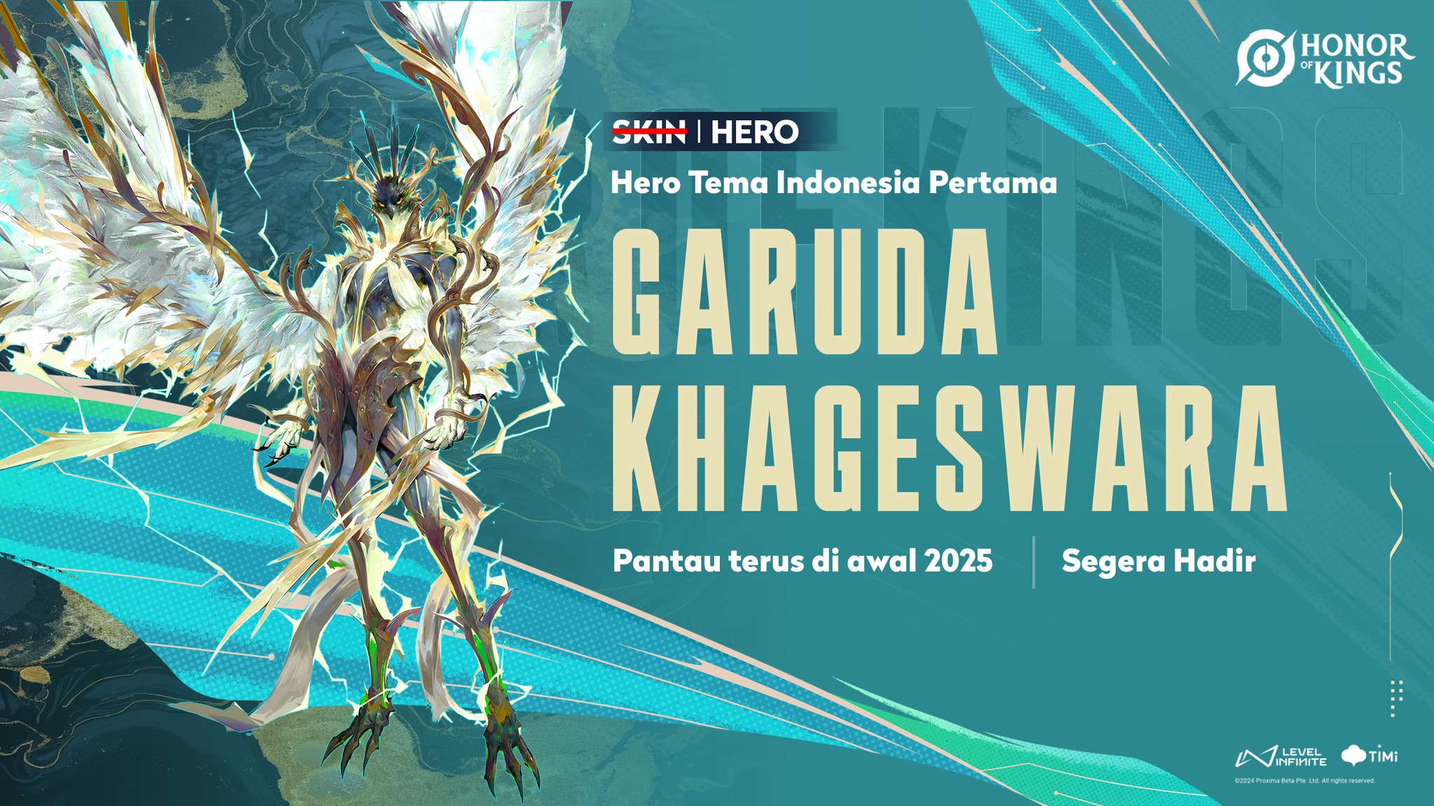 Hero Tema Indonesia Pertama di Honor of Kings: Garuda