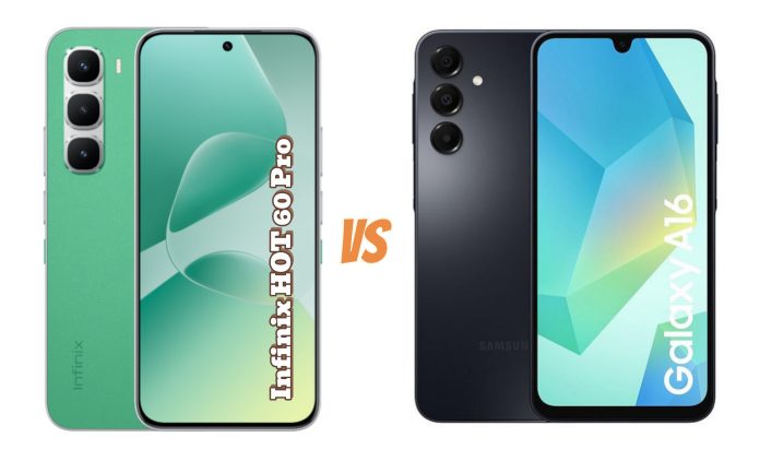 Komparasi Infinix HOT 60 Pro vs Samsung Galaxy A16